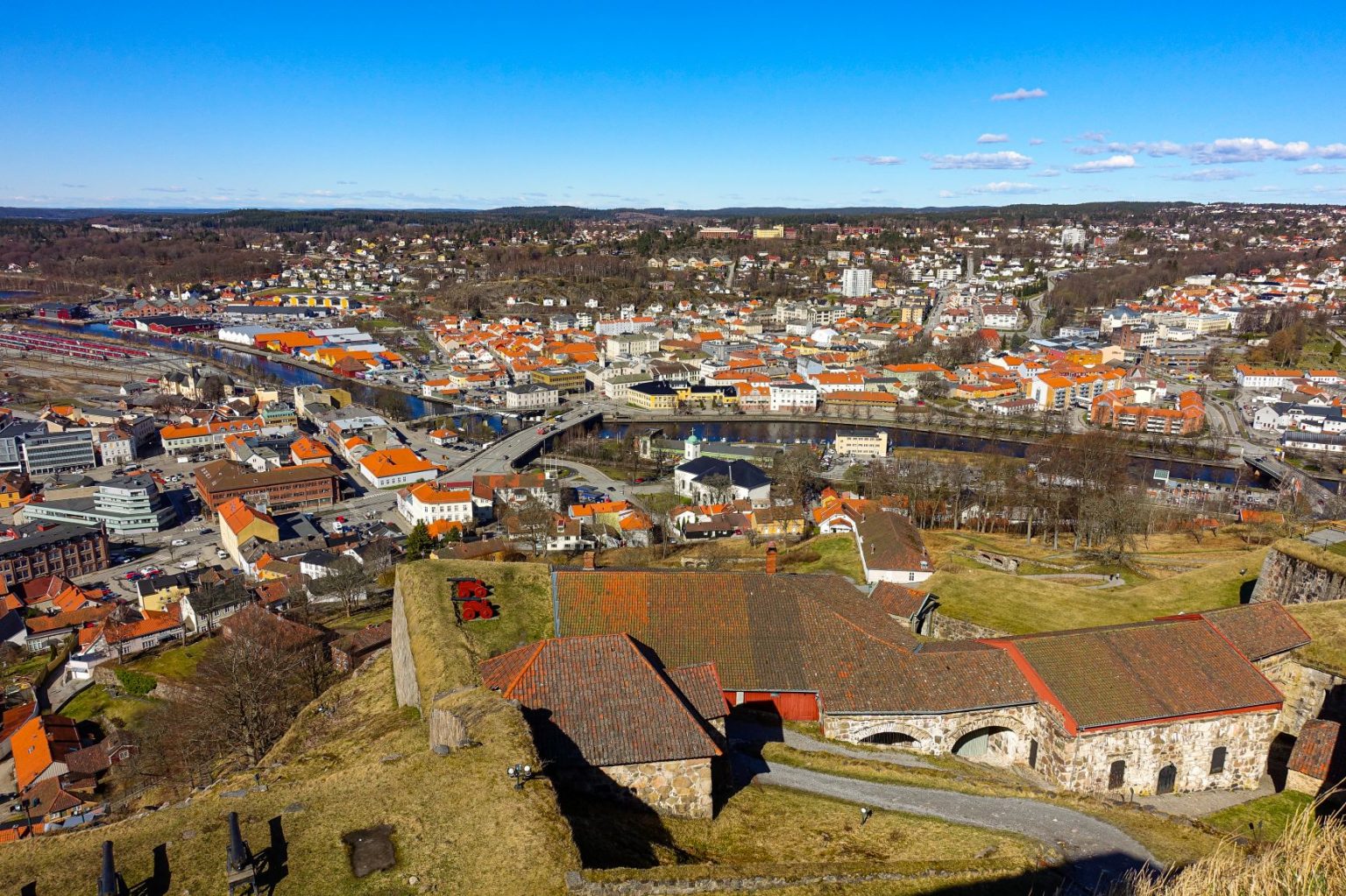 Halden og Fredriksten festning – Med koffert og kamera